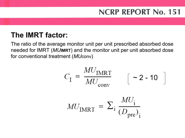 NCRP_151_Structure Shielding Design and Evaluation for MV | PDF
