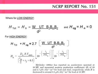 NCRP_151_Structure Shielding Design and Evaluation for MV | PDF