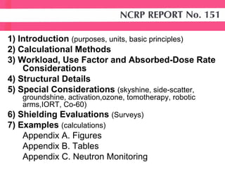 NCRP_151_Structure Shielding Design and Evaluation for MV | PDF
