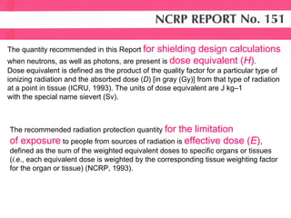 NCRP_151_Structure Shielding Design and Evaluation for MV | PDF
