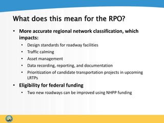Using Geospatial Analysis to Update the Region's Functional ...