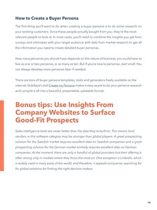 Guide to data driven sales prospecting | PDF