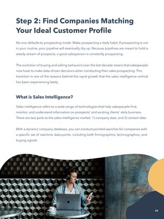 Guide to data driven sales prospecting | PDF