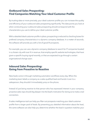 Guide to data driven sales prospecting | PDF
