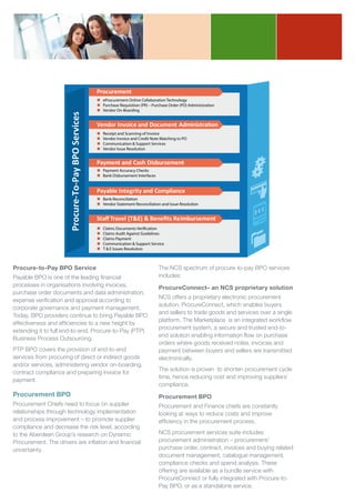 Ncs business process outsourcing | PDF