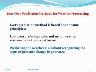 Project Ideas for School students on Weather & Climate | PPTX