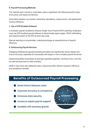 Payroll Processing Guide for Australian Businesse | PDF