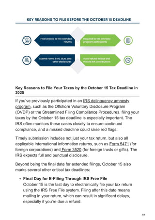 October 15 Is Closer Than You Think: What U.S. Expats Must Know About ...