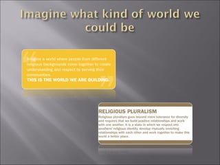 Interfaith Dialogue and Young Adults | PPT