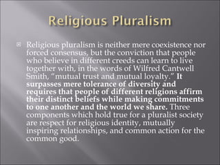 Interfaith Dialogue and Young Adults | PPT