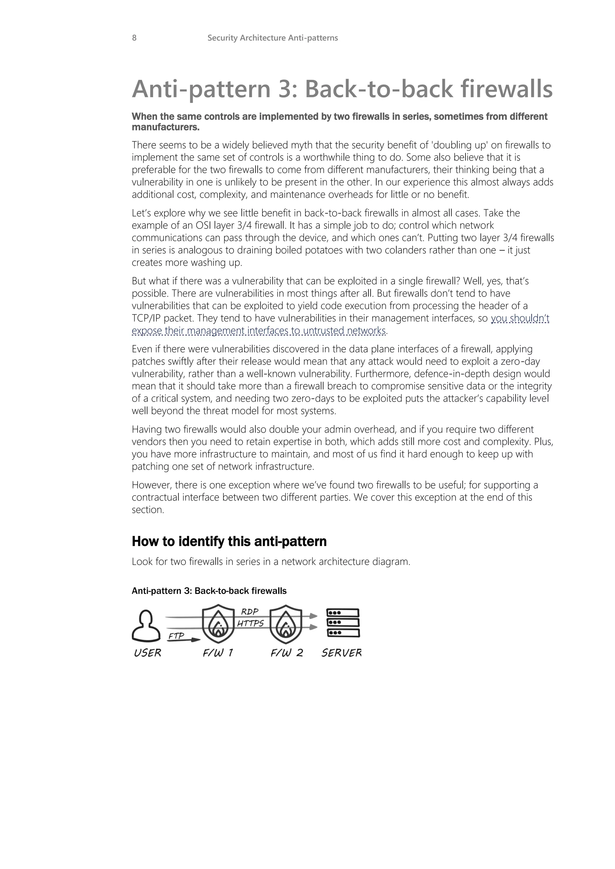 Ncsc security architecture anti patterns white paper | PDF