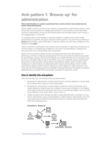 Ncsc security architecture anti patterns white paper | PDF