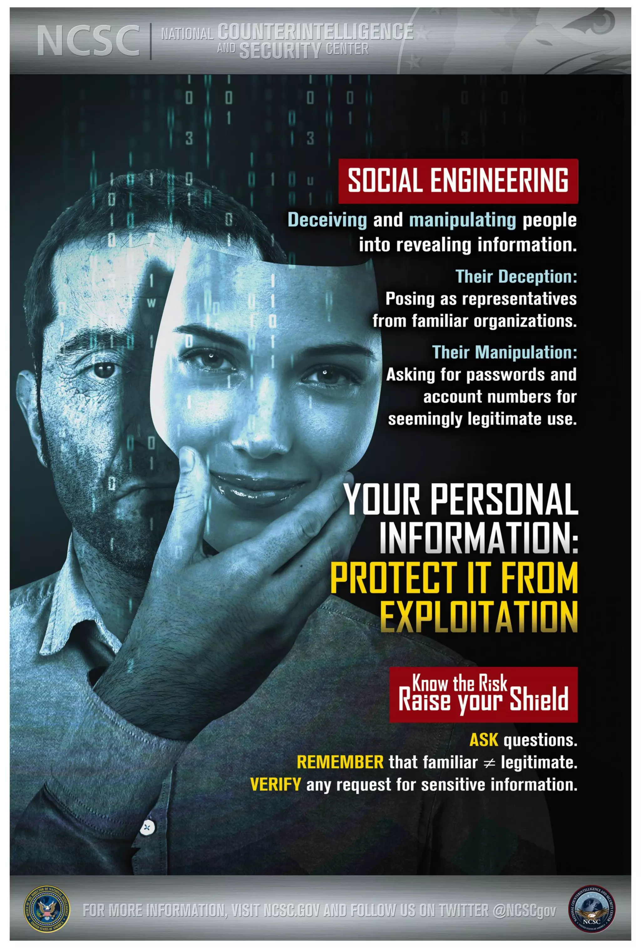 NCSC Social Engineering Awareness Posters | PDF