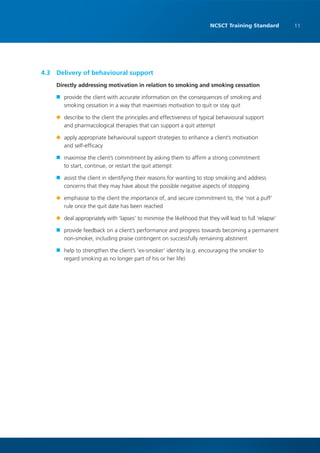 Ncsct training standard | PDF