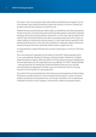 Ncsct training standard | PDF