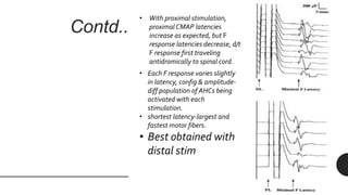 NERVE CONDUCTION STUDIES, ELECTROMYOGRAPHY | PPTX