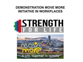 Physical inactivity in the workplace and move more Sheffield | PPTX ...