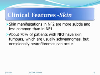 Neurocutaneous syndrome DR GRK | PPTX