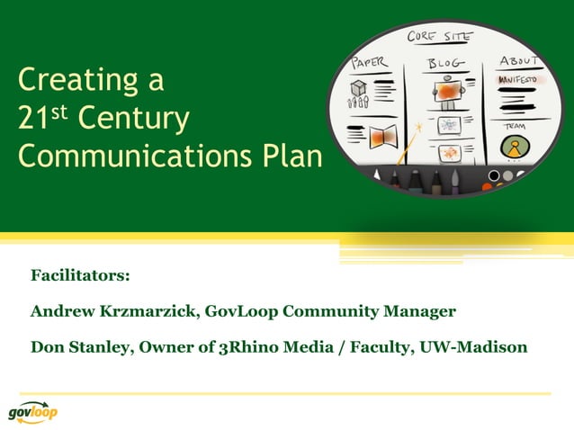 Creating a 21st Century Communications Plan | PDF