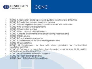 Changes to the Consumer Credit regime | PPTX