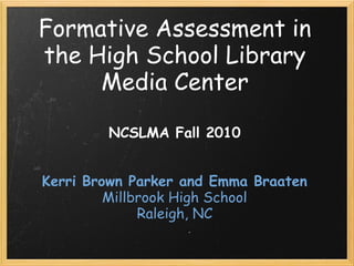 NCSLMA2010Assessment | PPT