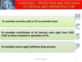 INDIAN NATIONAL CYBER SECURITY POLICY (NCSP-2013) | PPTX