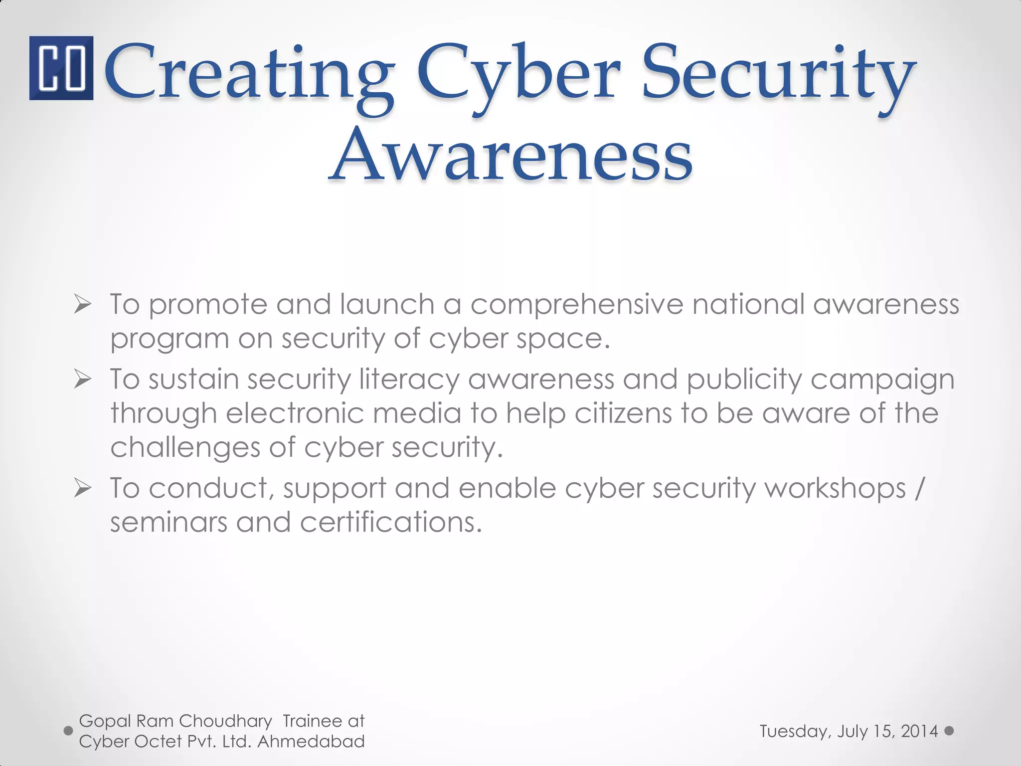 National Cyber Security Policy 2013 (NCSP) | PDF