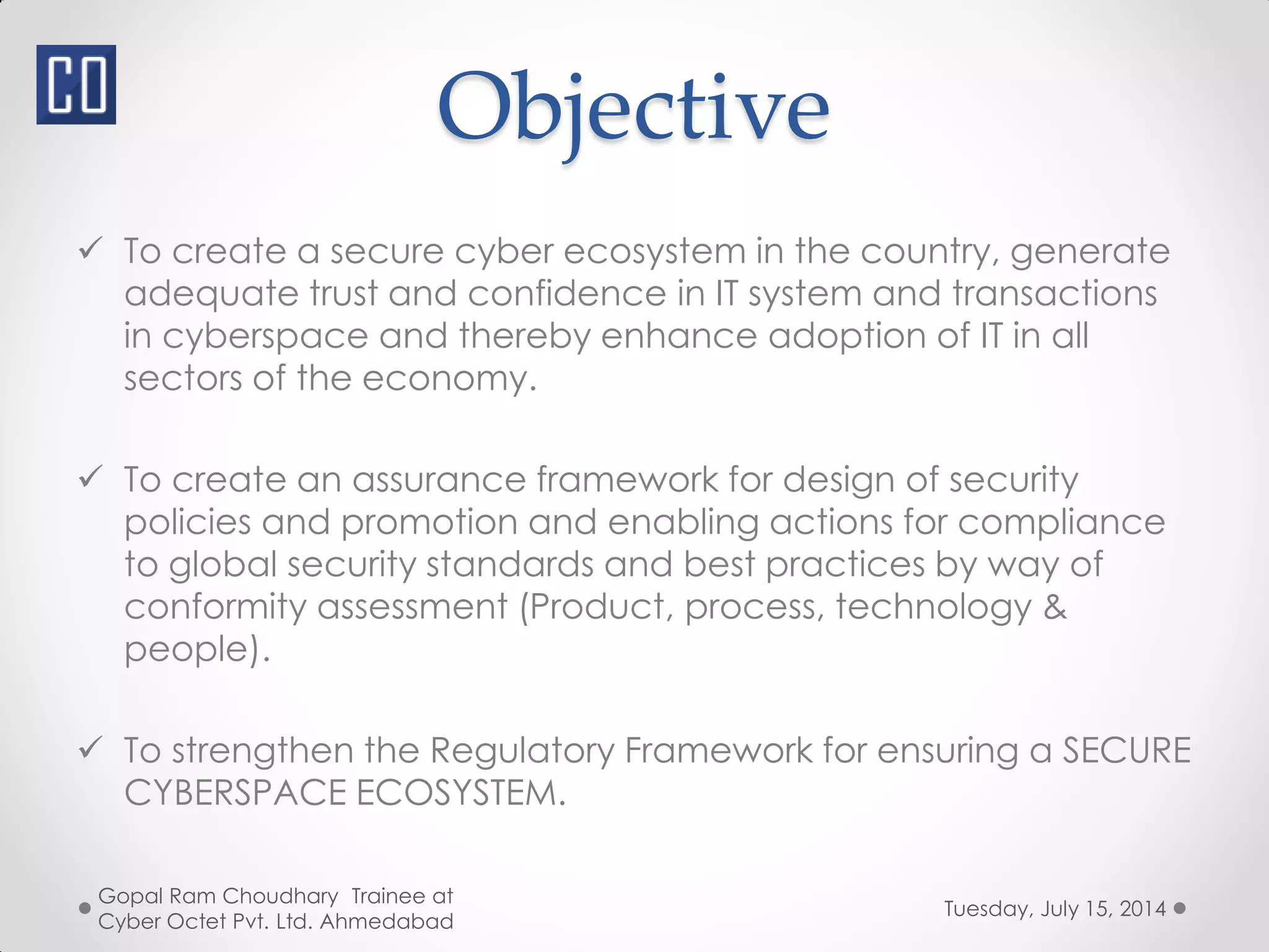 National Cyber Security Policy 2013 (NCSP) | PDF