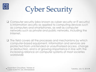 National Cyber Security Policy 2013 (NCSP) | PDF