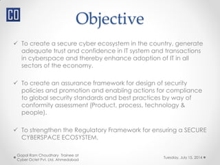 National Cyber Security Policy 2013 (NCSP) | PDF