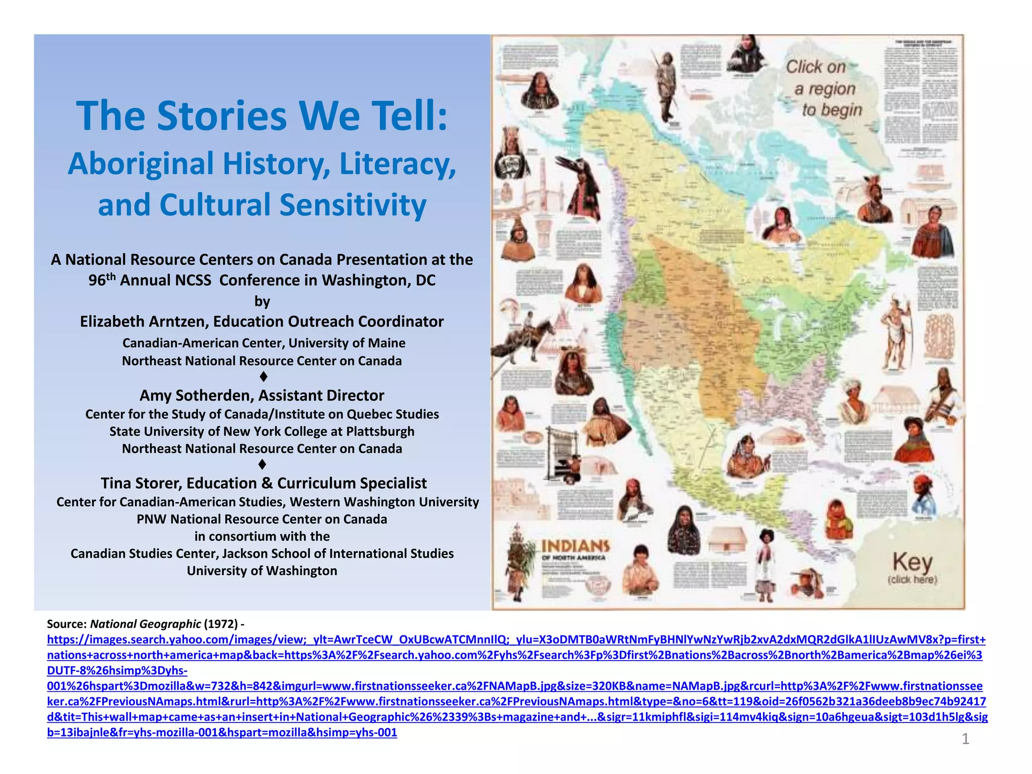 NCSS 2016 - The Stories We Tell Presentation | PPTX