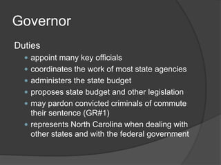 NC Executive Branch | PPTX