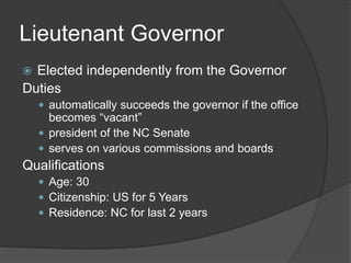 NC Executive Branch | PPTX
