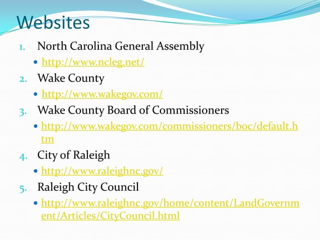 North Carolina State Legislature | PPT