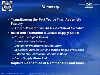 Lockheed Martin Presentation | PDF