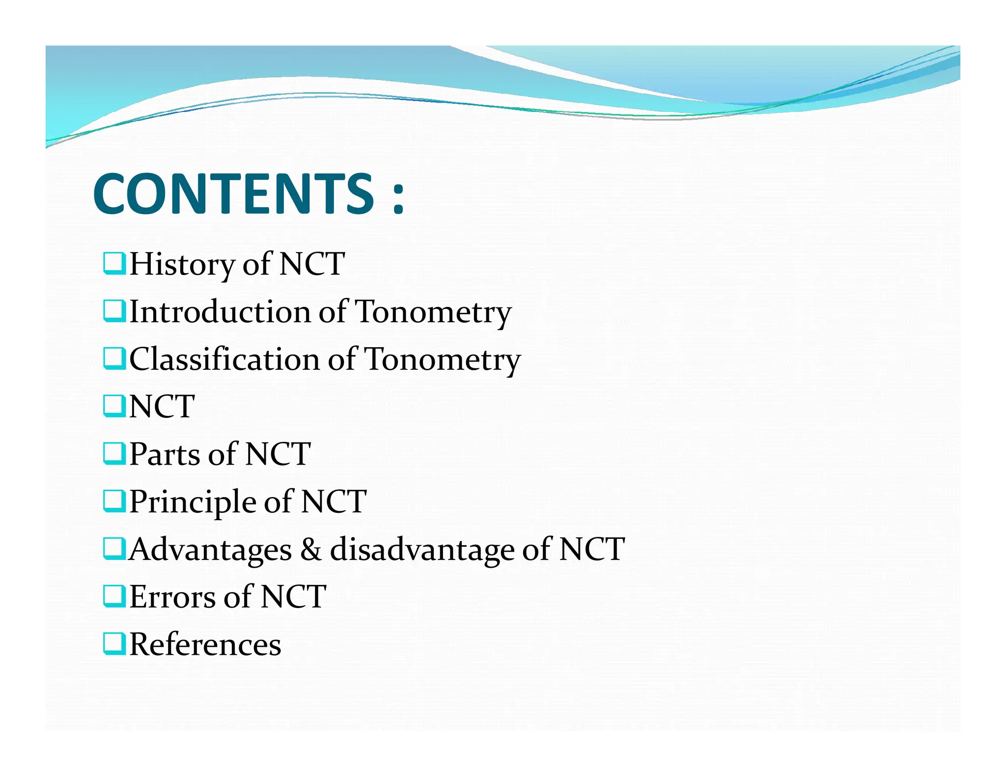 Non Contact Tonometer (NCT) by Atikur Rahman | PDF