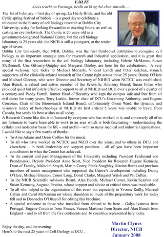 NICB & NCTCC: 20 years of Research_Symposium Booklet 01-02-2008 | PDF
