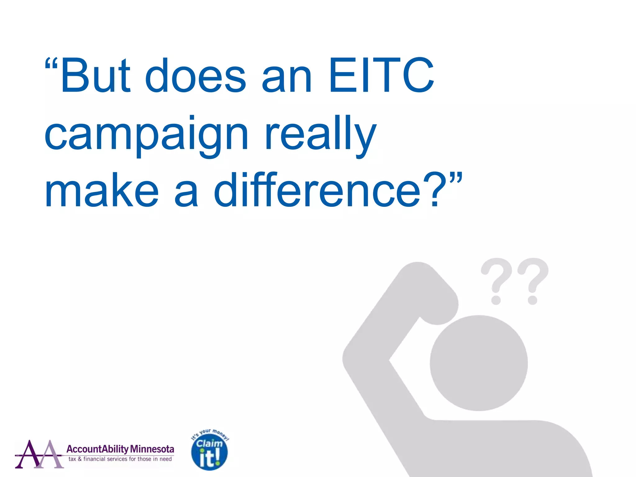 7 things to know about running an Earned Income Tax Credit (EITC ...