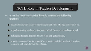 National council for teacher education | PPTX
