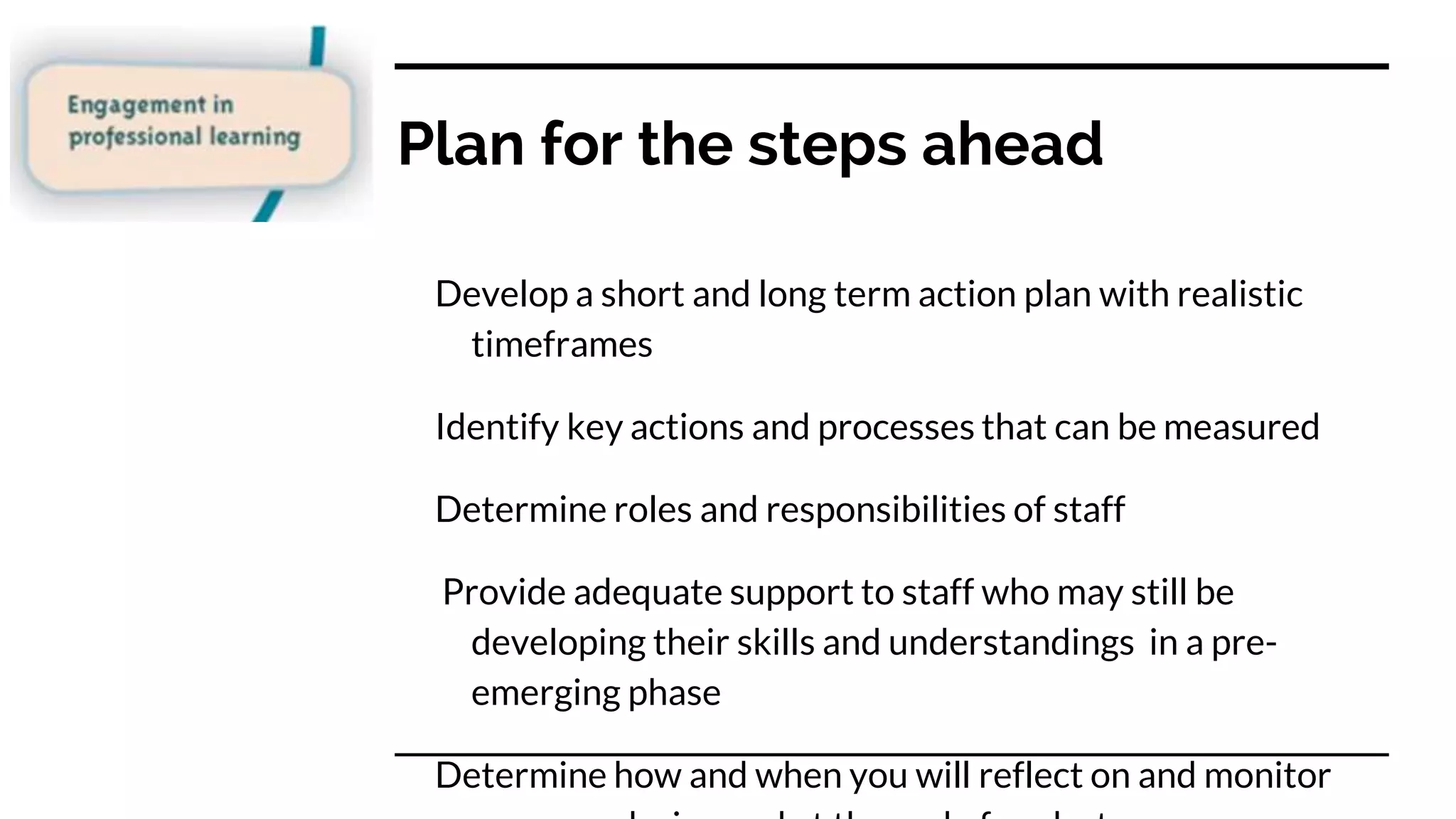 e-Learning Planning Framework review process | PPTX