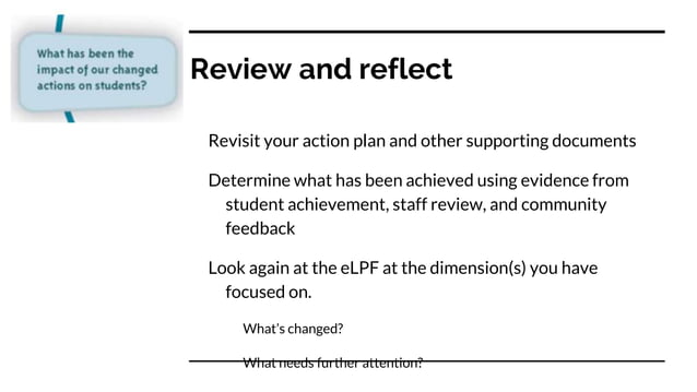e-Learning Planning Framework review process | PPT