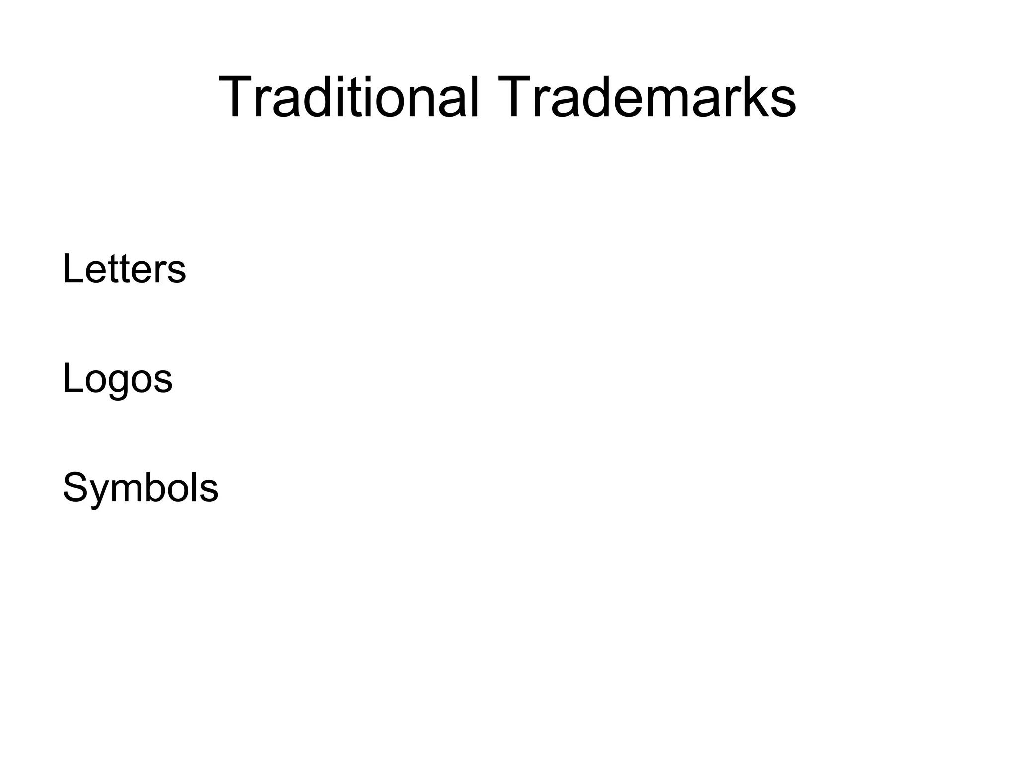 Non-Conventional Trademarks in India | PPT