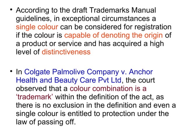 Non-Conventional Trademarks in India | PPT