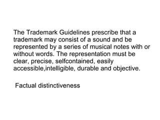 Non-Conventional Trademarks in India | PPT