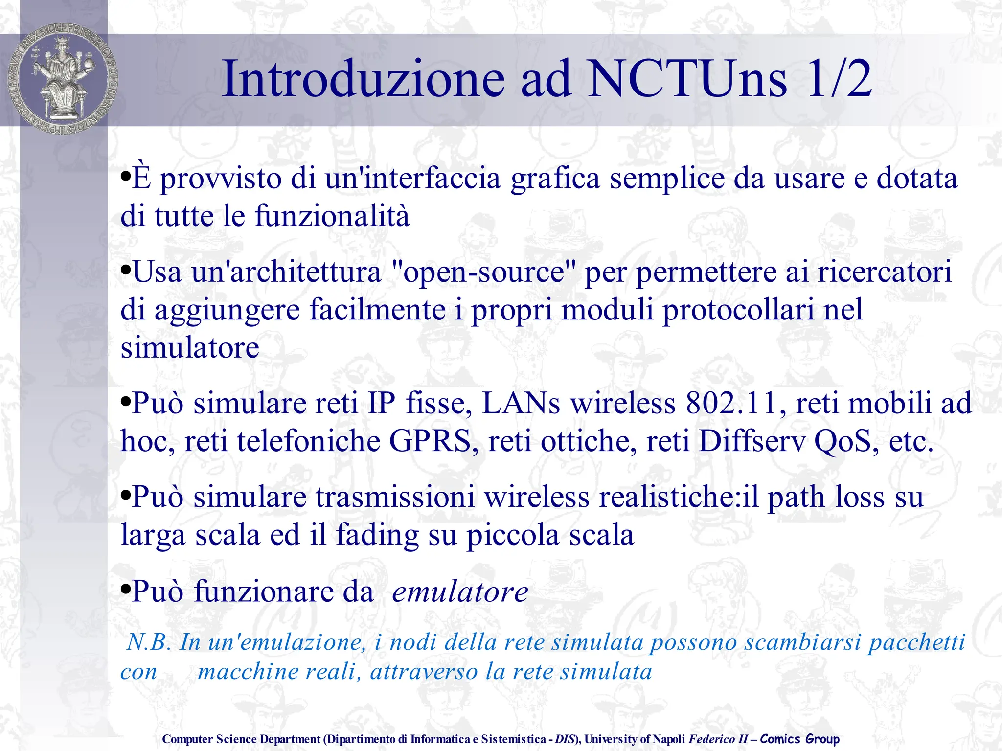NCTUns simulator introduction of graphical user interface | PPT