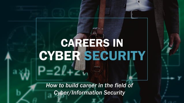 Careers in Cyber Security | PPT