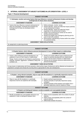 Ncv 4 Lo Ass Guide | PDF