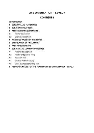 Ncv 4 Lo Sub Guide | PDF