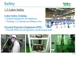 Nidec Copal (Vietnam) Corporation profile | PPTX