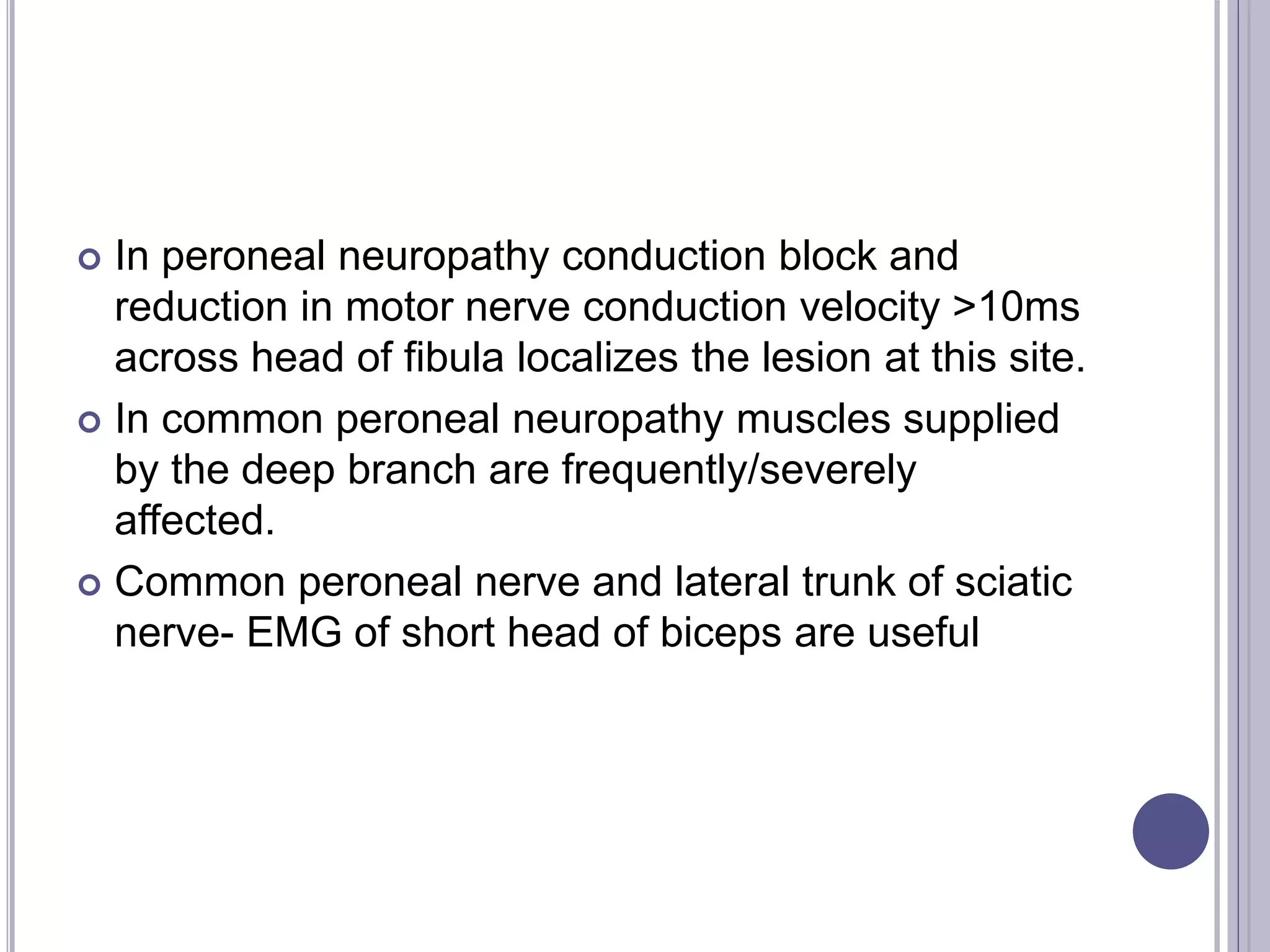 Nerve Conduction Studies- Lower Leg | PPTX